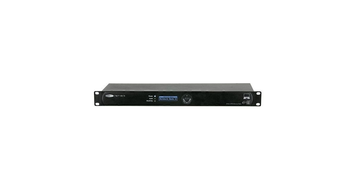 8-kanalni Artnet/Klingnet/DMX node NET-8/3 SHOWTEC | Cijena | Hrvatska