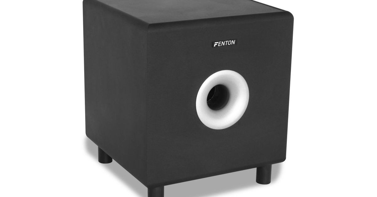 Aktivni Sub Woofer SHFS10B 10” 100W RMS FENTON | Cijena | Hrvatska