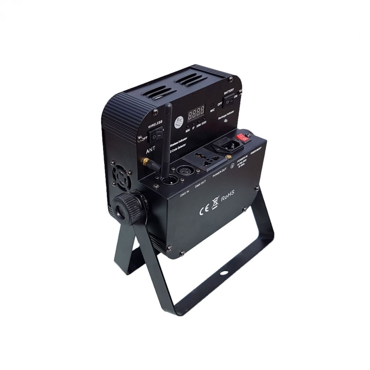 Battery Par 6x 10W 4in1 RGBW s punjivom Li baterijom i DMX Wireless X ...