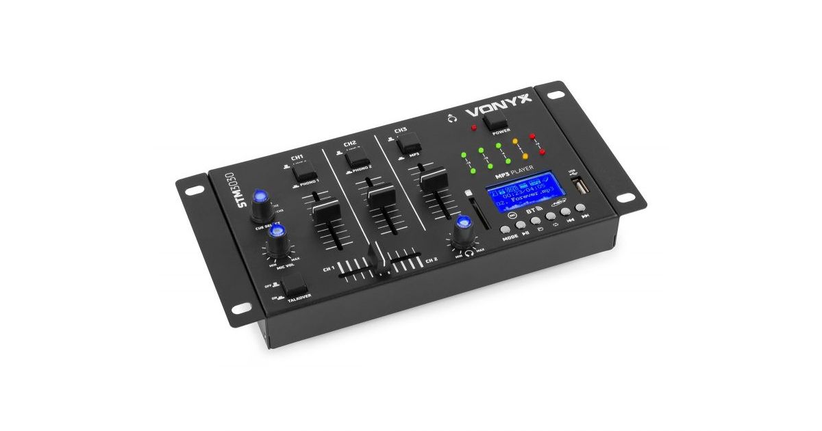 DJ mikser STM3030 4-kanalni USB/MP3/BT/REC VONYX | Cijena | Hrvatska