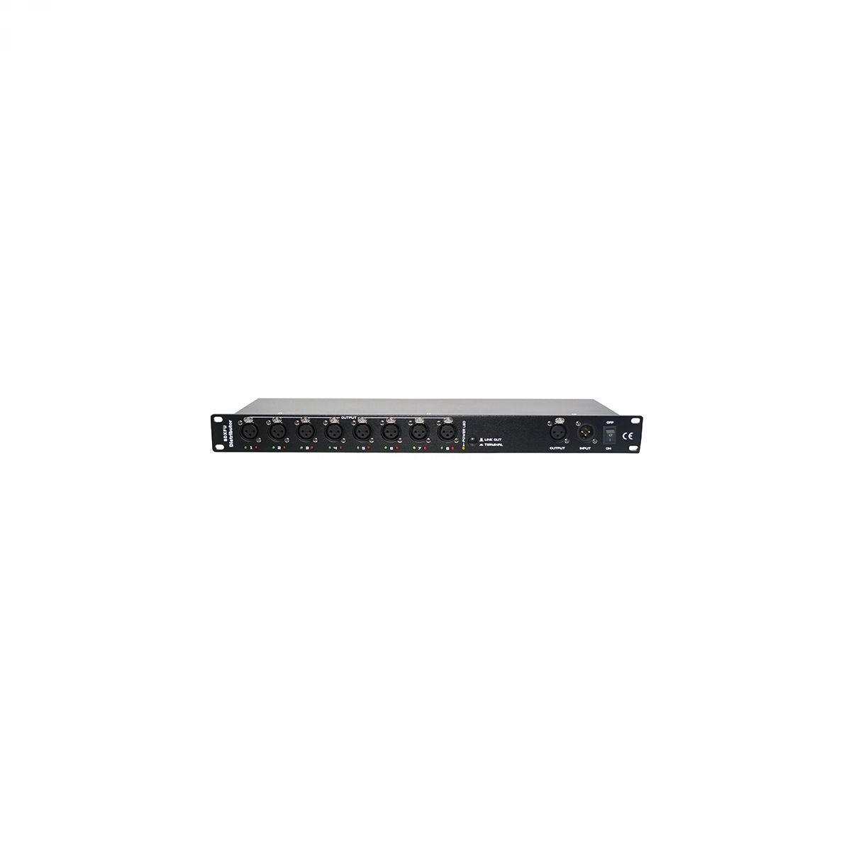 DMX distributor 8DXFU PRO 1HE Rack, 1 ulaz 8 izlaza X-LIGHT | Cijena ...