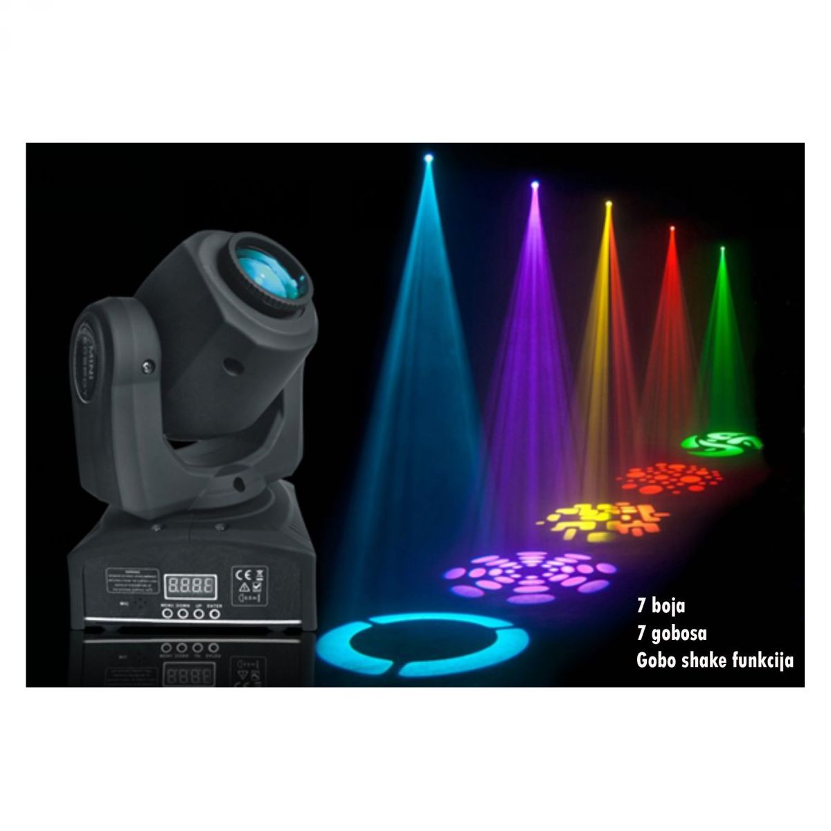 Mini Club Moving head MH-30W LED Spot X-LIGHT | Cijena | Hrvatska