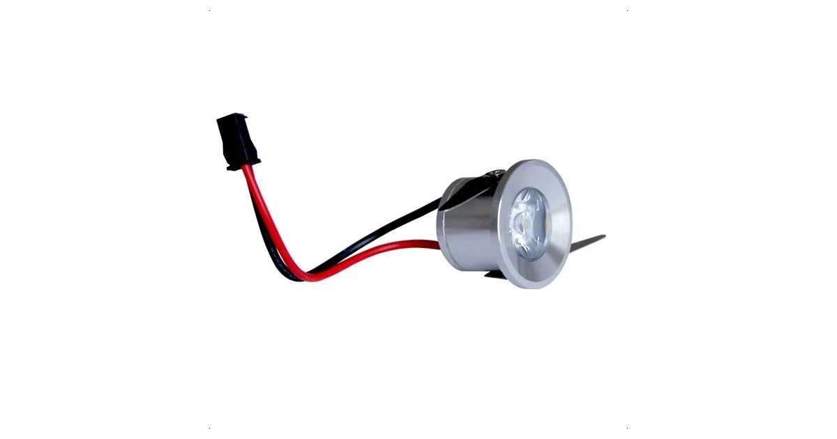 Ugradbena Mini LED lampa 1x 1W topla bijela bez napajanja (Epistar led ...